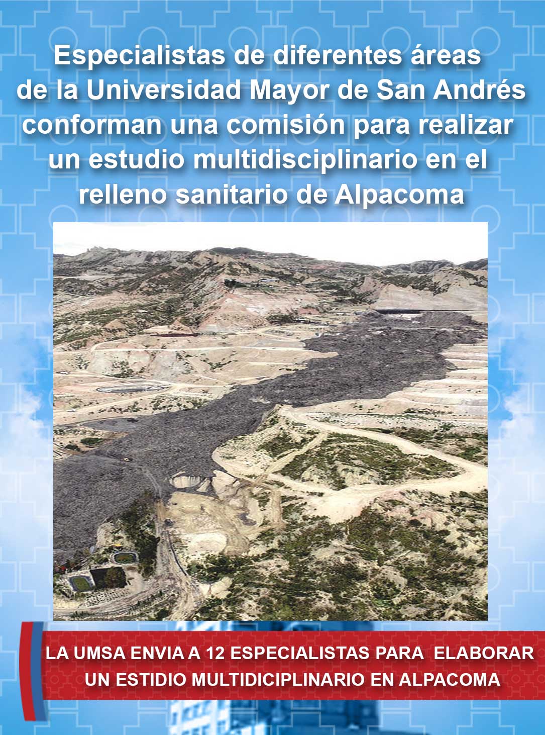 La UMSA envía a 12 especialistas para elaborar un estudio - Universidad ...